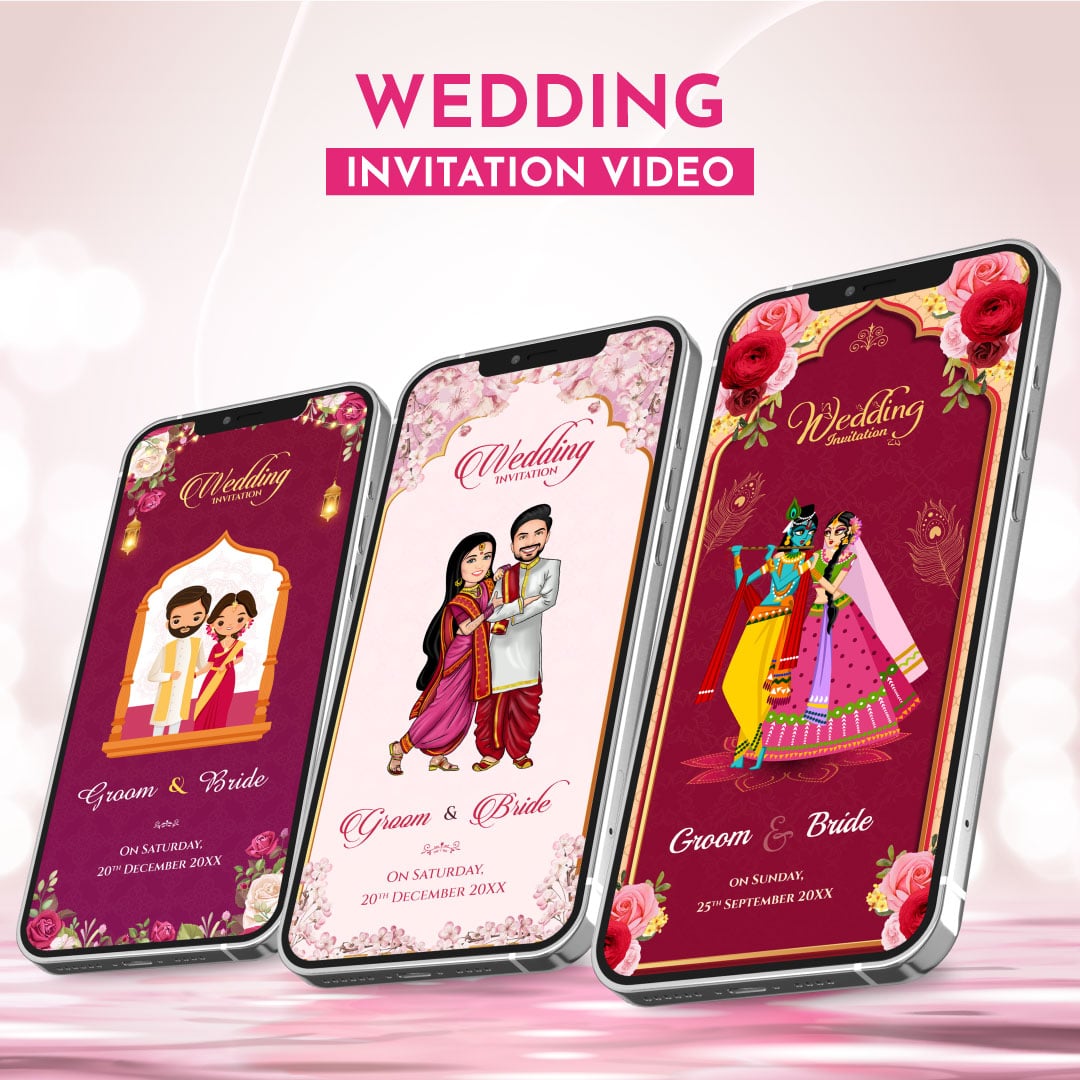 Create Stunning Wedding Invitation Videos Online - Perfect Video ...