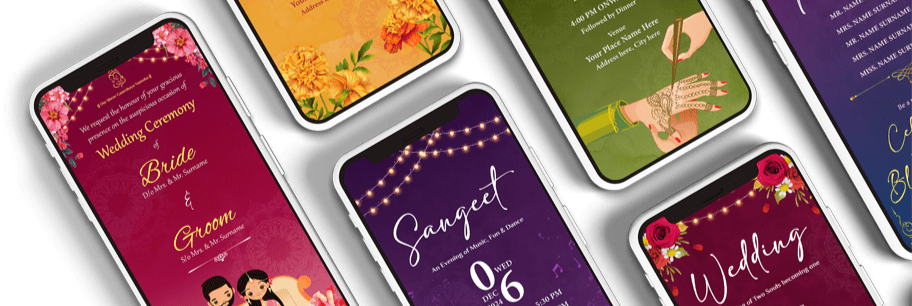 Create Stunning Wedding Invitation Videos Online - Perfect Video ...